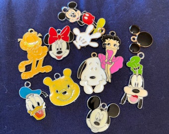 Cartoons Charm Bracelet - Etsy