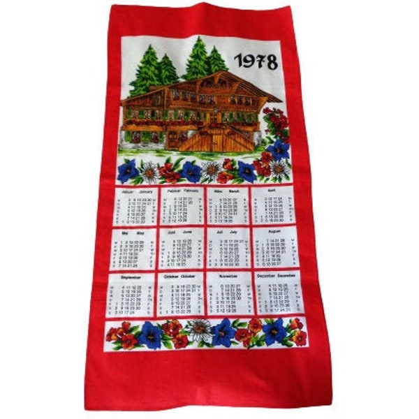 Cloth Calendar - Etsy