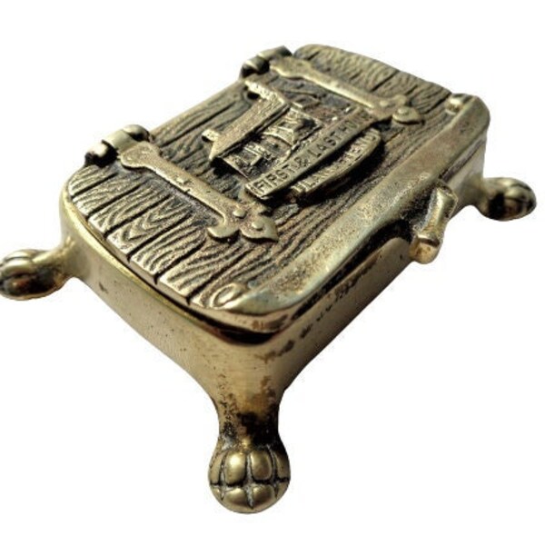 Brass Snuff Box - Etsy