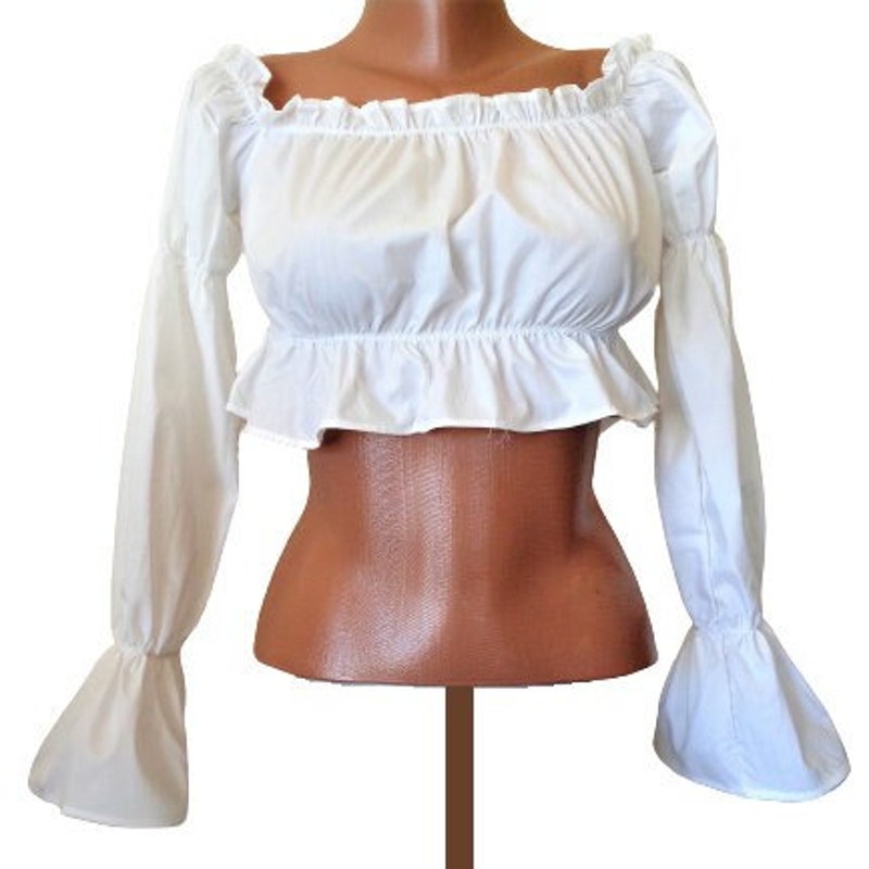Off Shoulder Ruffle Tops - Etsy