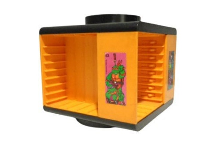 Cassette Storage Rack Carousel Audio Tape Display Holder Revolving ...