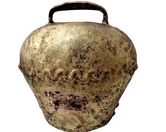 Extra Large Vintage Cow Bell Giant Bell Alpine Swiss Cowbell Barn ...