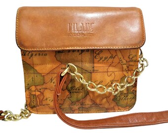 Vintage Allan Edward World Map Shoulder Bag - Etsy
