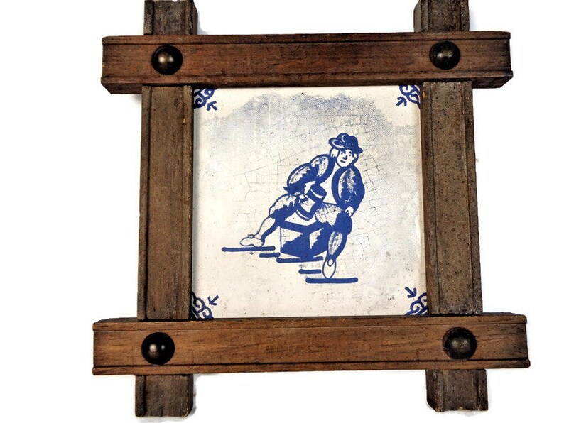 Delft Wall Hanging Delftware Wall Art Dutch Ceramic Holland - Etsy