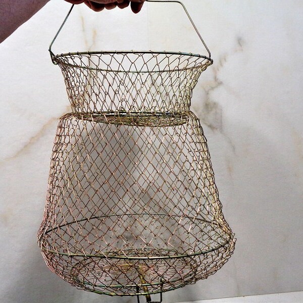 Metal Fishing Basket - Etsy