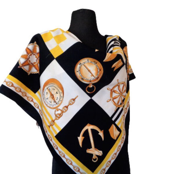 Nautical Scarf - Etsy