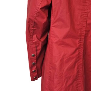 Classic Red Raincoat for Women Ilse Jacobsen Denmark Vintage Rubber ...