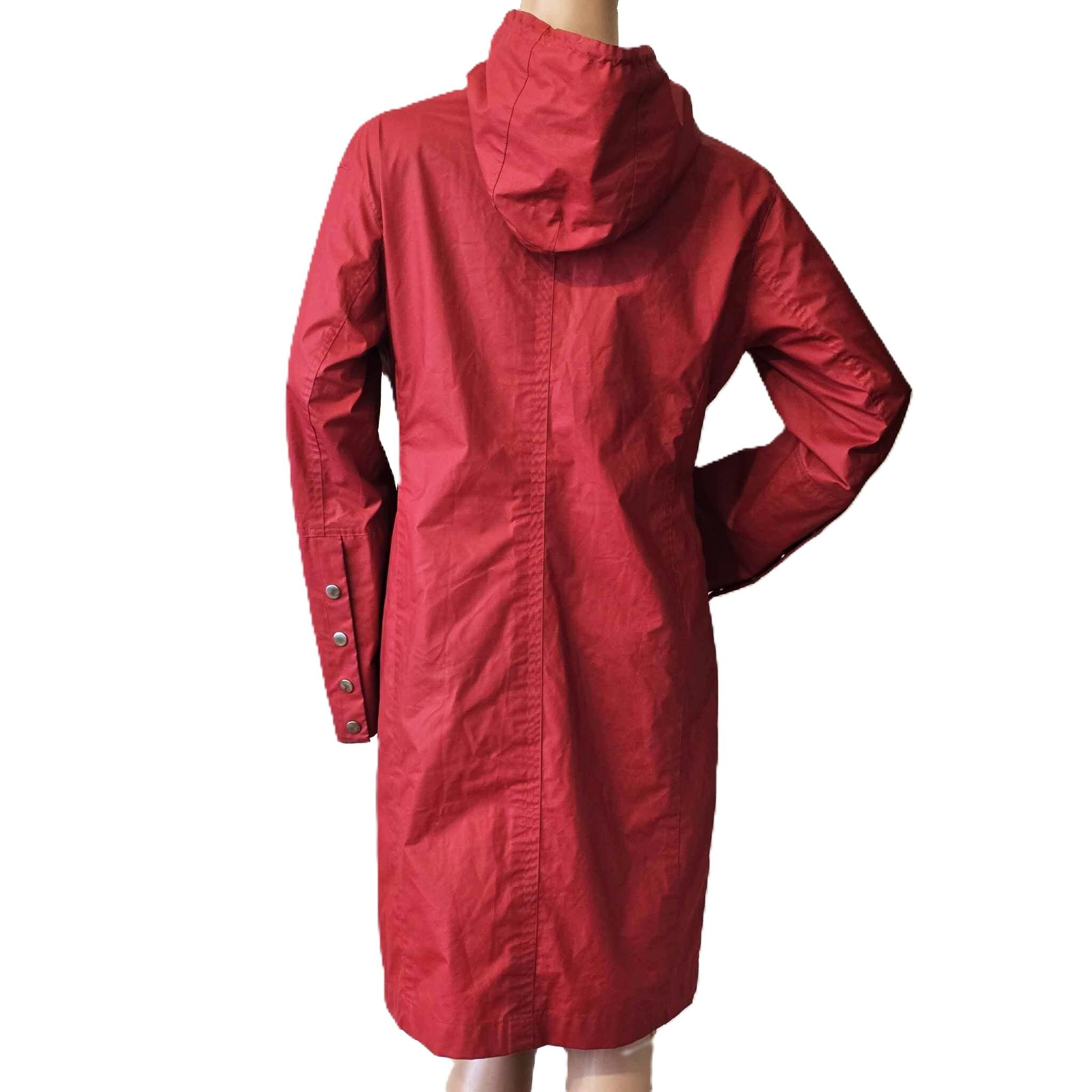Classic Red Raincoat for Women Ilse Jacobsen Denmark Vintage Rubber ...
