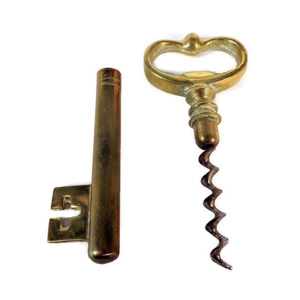 Brass Corkscrew - Etsy
