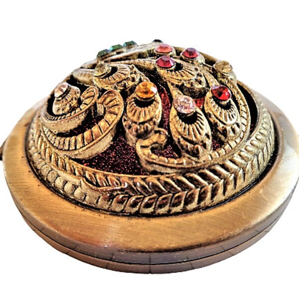 Jeweled Mirror - Etsy