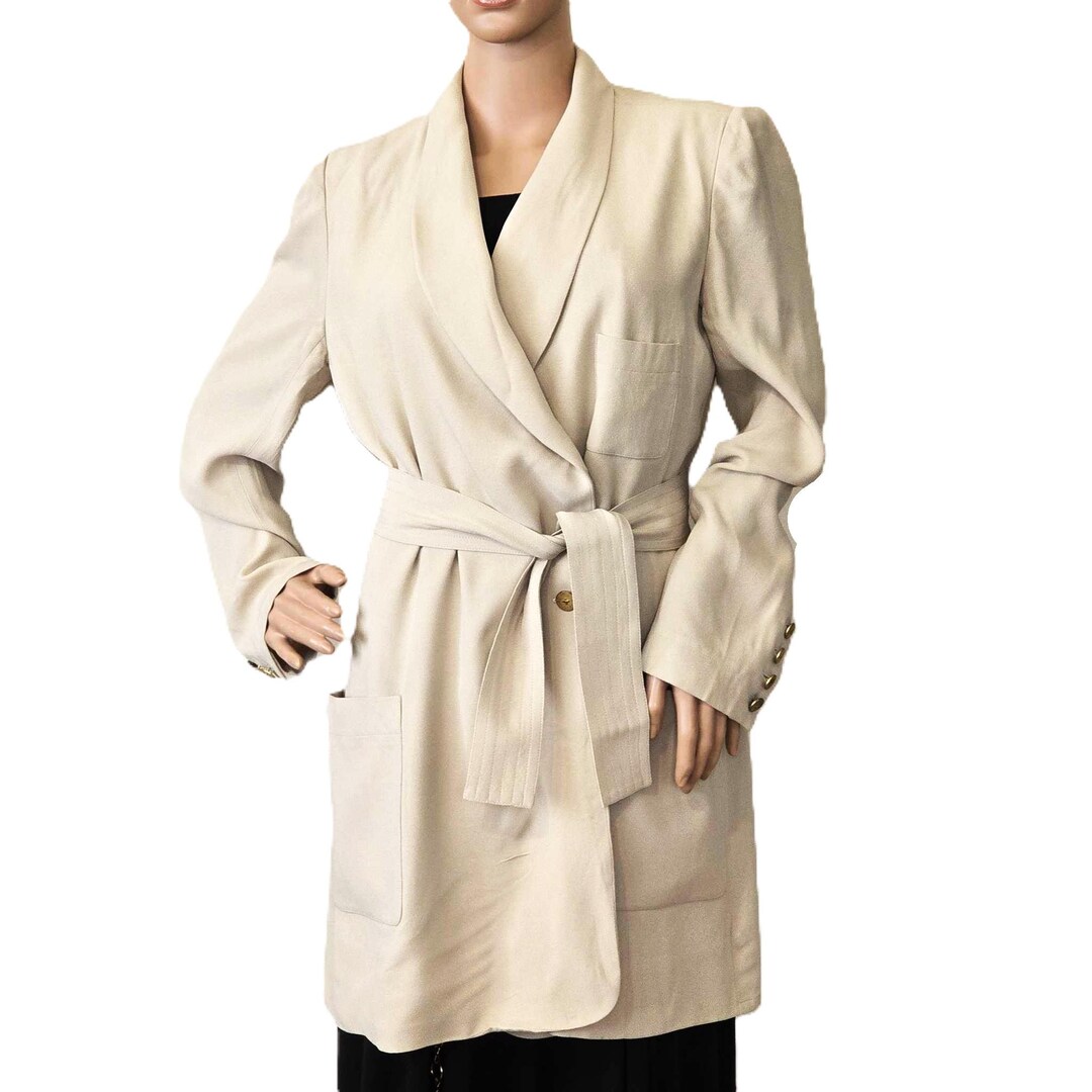 Vintage 80s 90s Sonia Rykiel Blazer Jacket With Belt Made in France ...