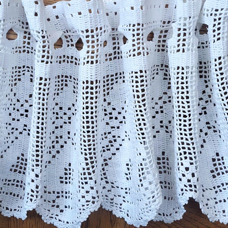 Crochet Valance - Etsy