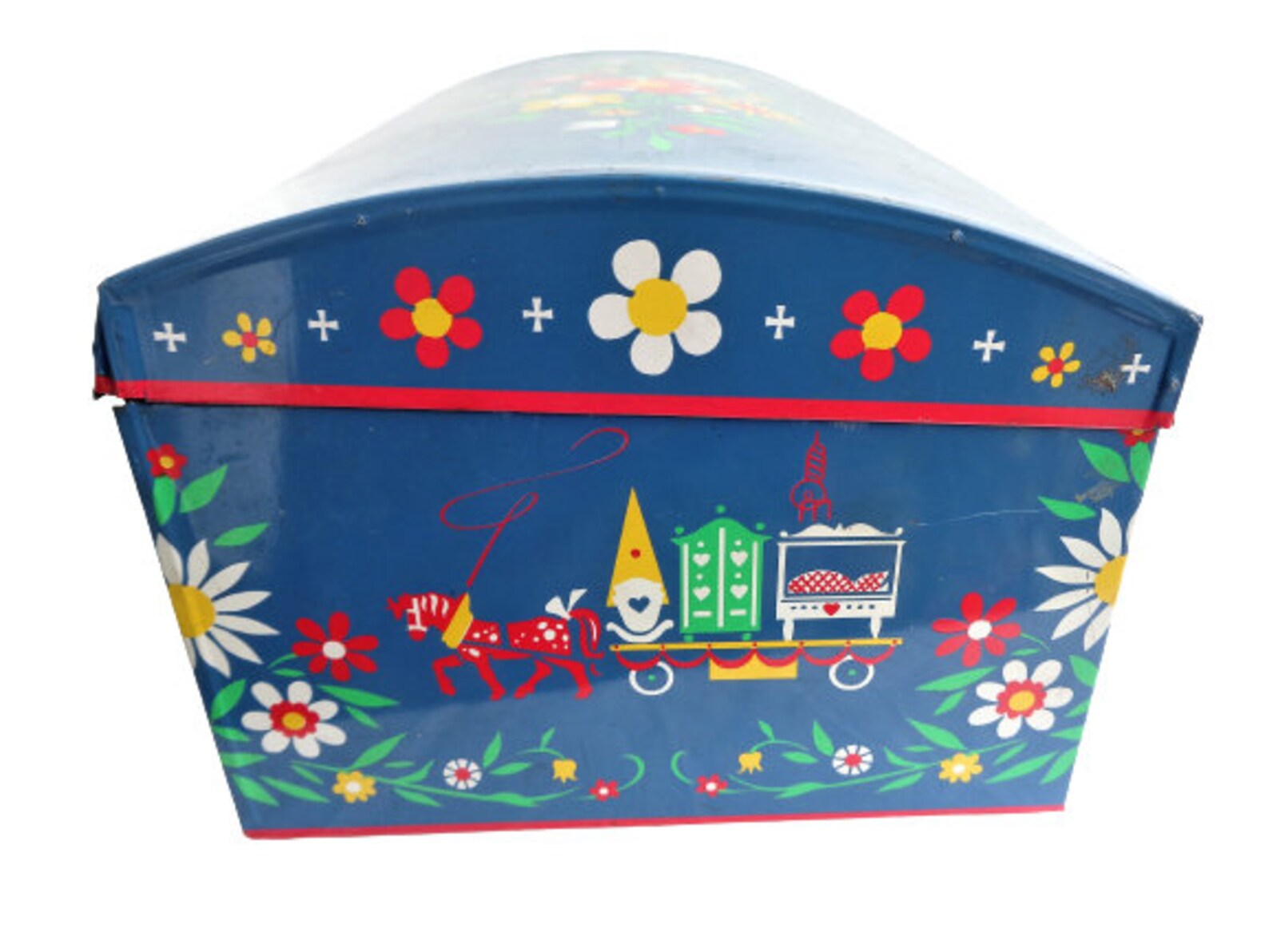 Vintage German Tin Box SCHÖLLER Germany Large Rectangle 60s - Etsy