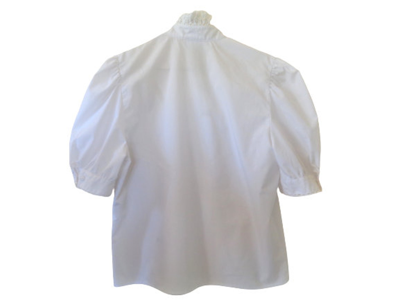 Vintage White Lace Blouse, German Austrian Dirndl Blouse, Trachten ...