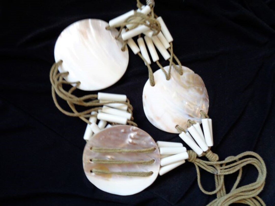 Sea Shell Waist Belt, Mother of Pearl Ropes Tie Belt, Natural Seashell ...
