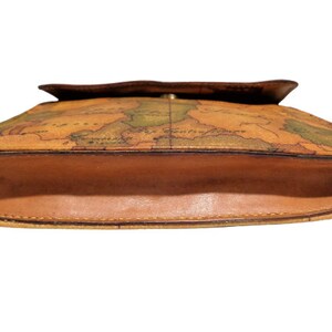 Old World Map Crossbody Purse, Antique Map Print Shoulder Bag, Alvieri ...