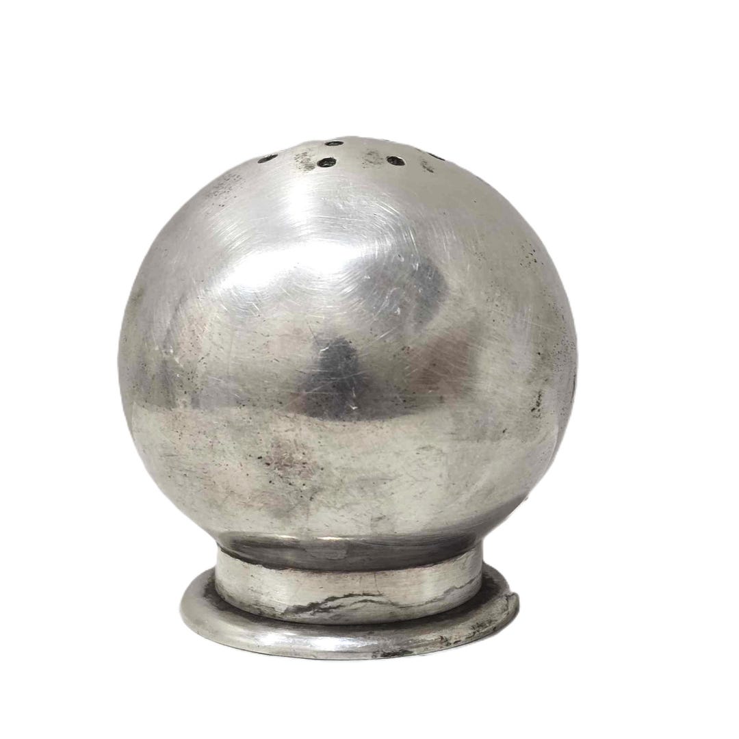 Vintage Ercuis France Round Silver Plated Salt Shaker French Dining ...