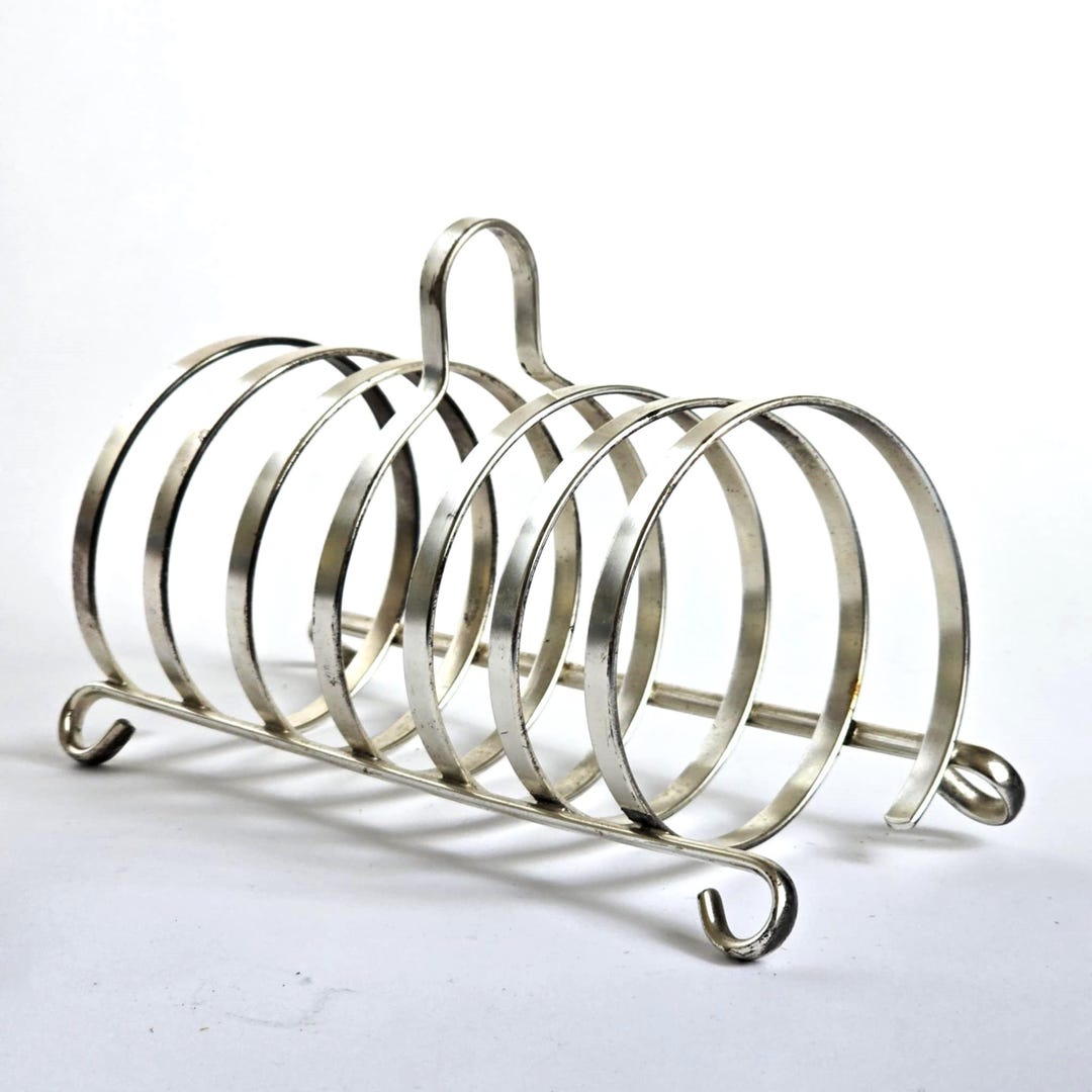 Vintage WMF Silver Plate Toast Rack, Germany Mid-century Breakfast ...