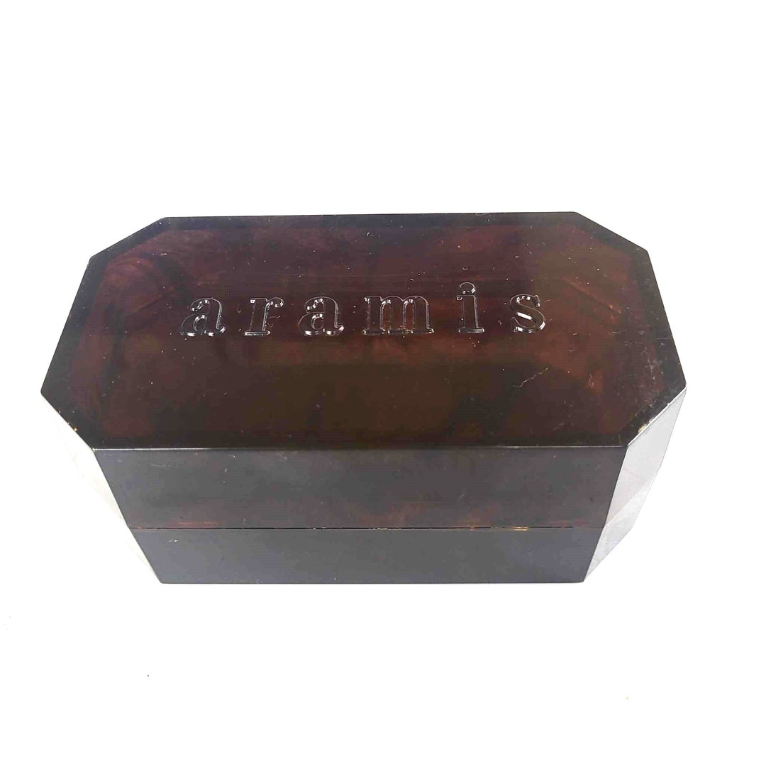 Aramis Soap Box Vintage 70s Travel Plastic Bakelite Case Lidded ...