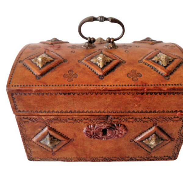 Leather Wrapped Box - Etsy