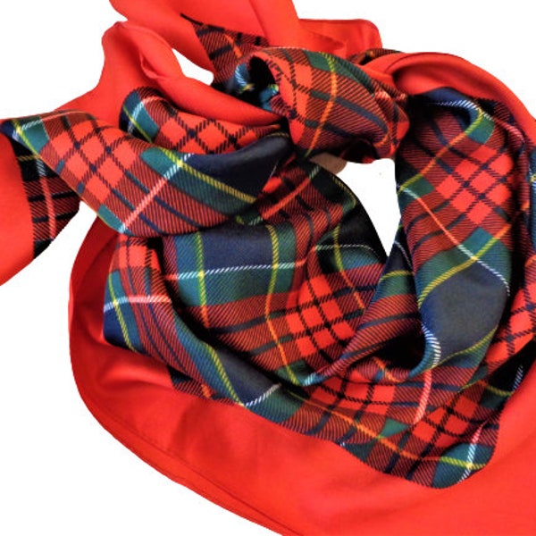 Red Head Scarf - Etsy