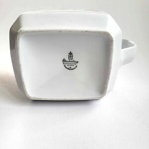 Vintage Winterling Bavaria Gravy Boat White Floral Sauce Dressing Dish ...