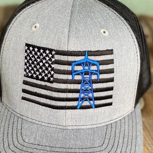 Transmission Lineman Flag Richardson Cap - Etsy