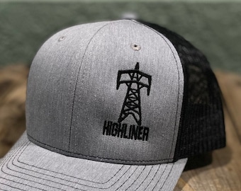 American Flag Lineman Hat Lineman Gift Snapback Trucker Hat - Etsy