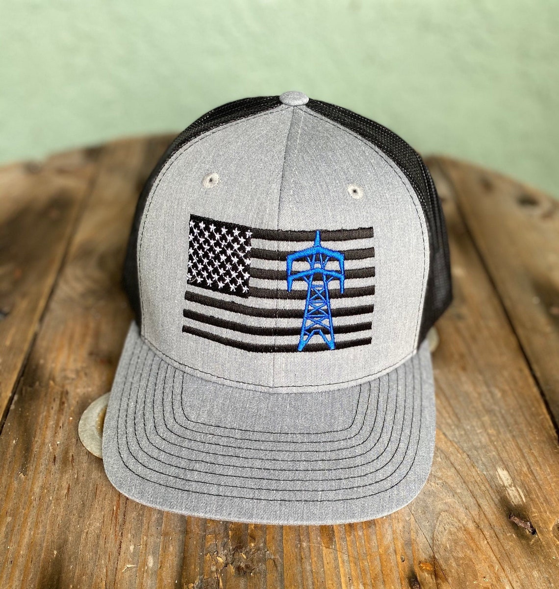 Transmission Lineman Flag Richardson Cap | Etsy