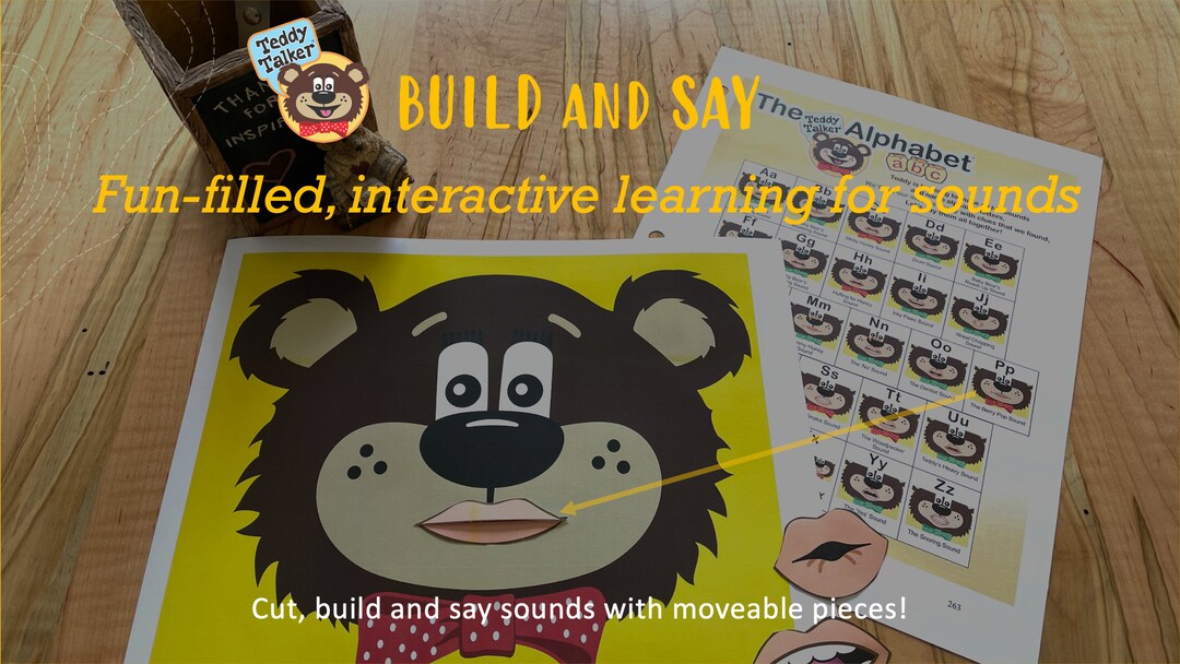 Teddy Talker Build and Say B.E.A.R.R. Pack - Etsy