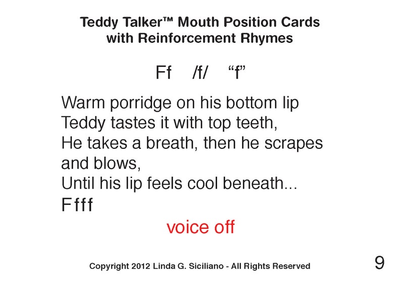PRINTABLE Mouth Cards PDF - FLASHCARDS for Teachers and Parents - Etsy