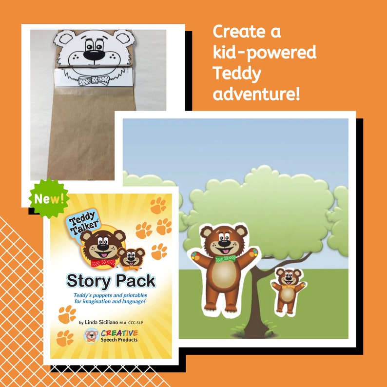 Teddy Talker Story Pack - Etsy