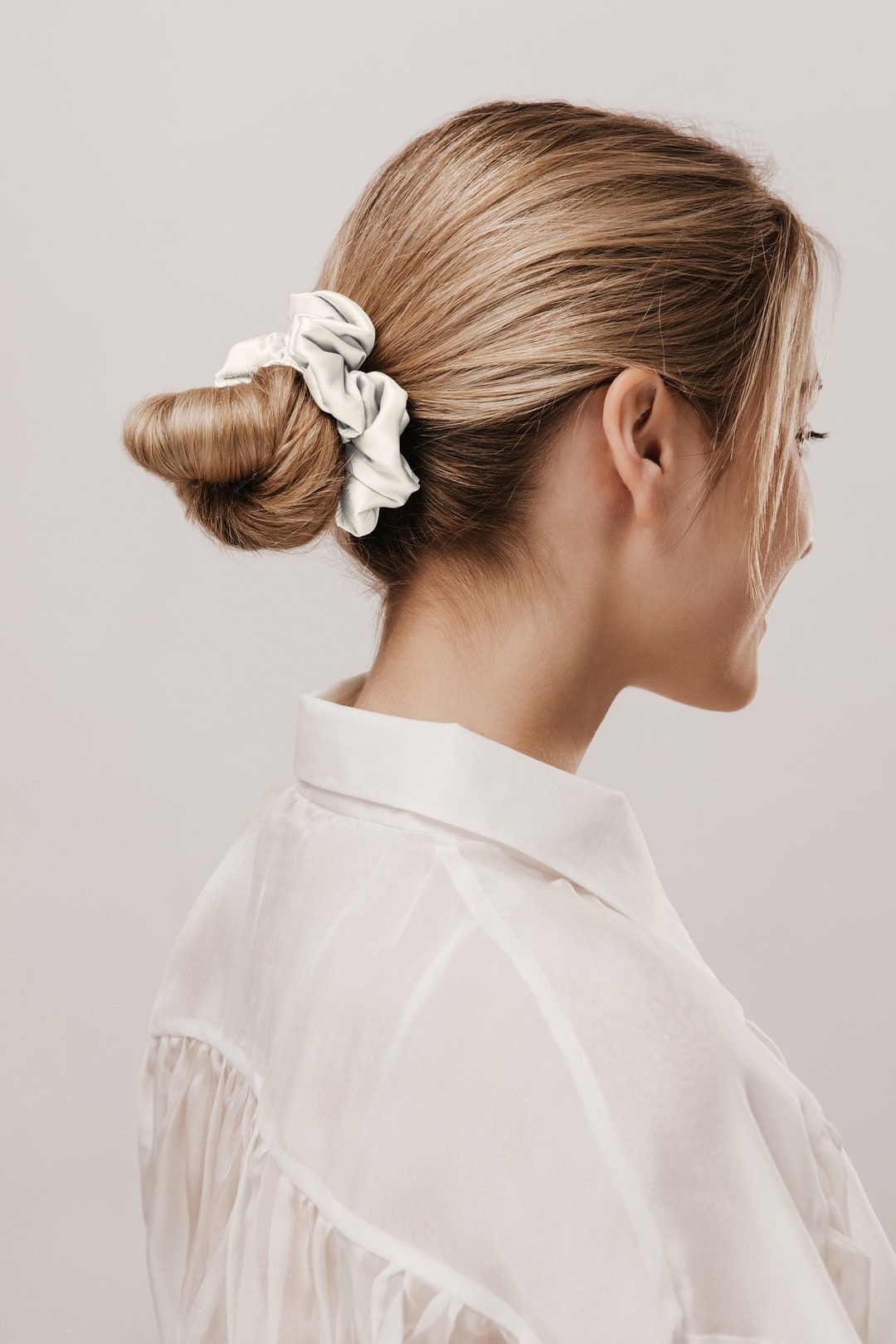 Seiden scrunchie 100% Maulbeerseide 19momme - Etsy Österreich