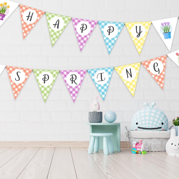 Spring Banner - Etsy