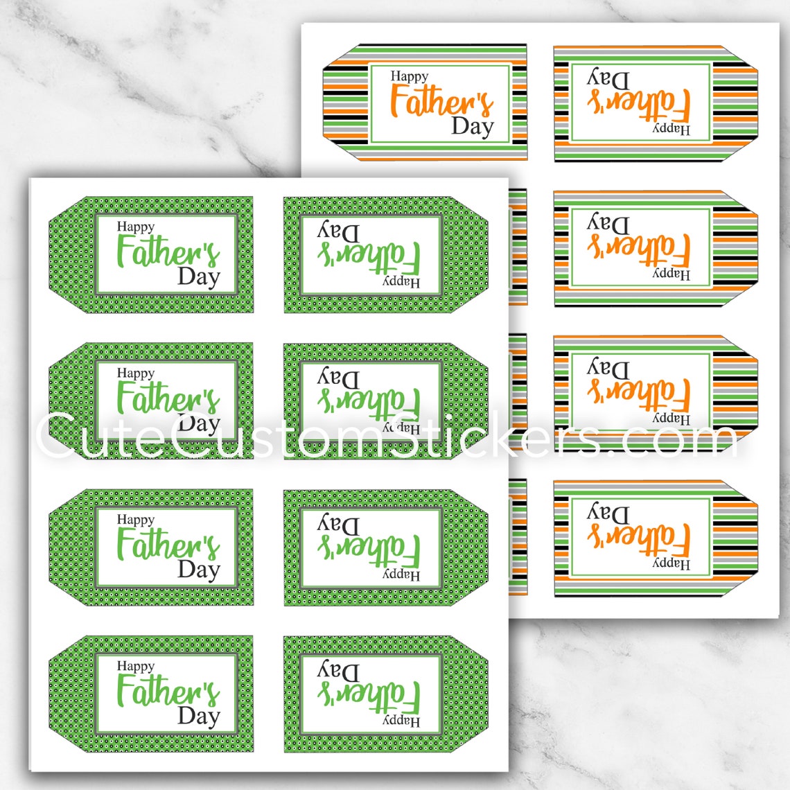 Father's Day Printable Gift Tags / Happy Fathers Day / Dad - Etsy