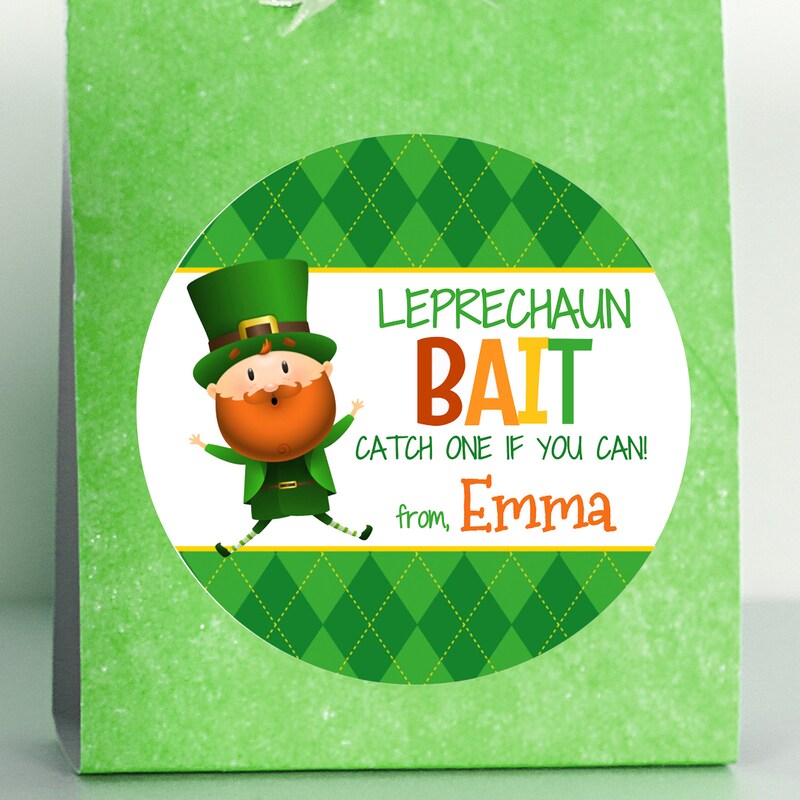 Leprechaun Bait Tag - Etsy