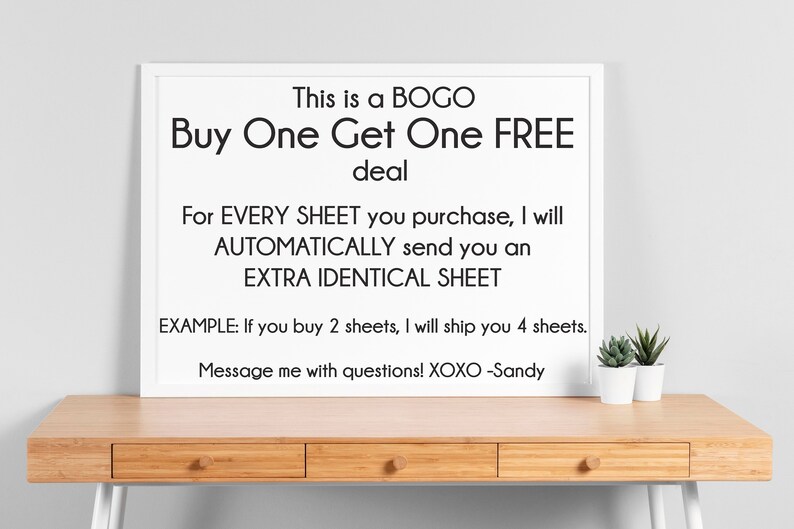 BOGO / Dusty Blue and Soft Blue / Custom Wedding Stickers / - Etsy