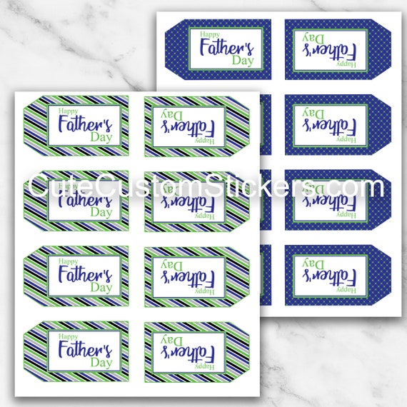 Printable Tags For Fathers Day Father's Day Gift Tag Template,