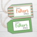 Father's Day Printable Gift Tags / Happy Fathers Day / Dad Printable ...