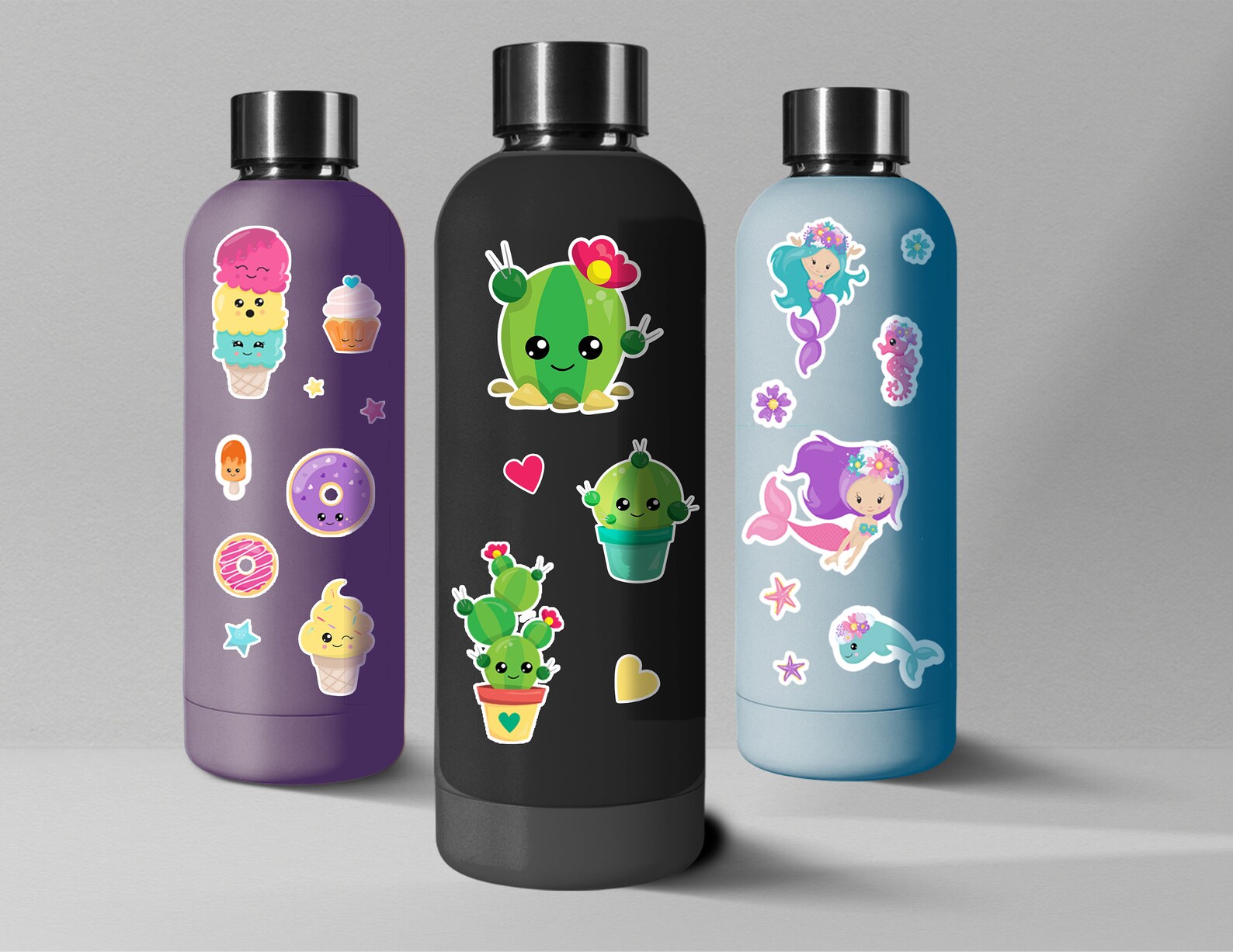 Horse Water Bottle Stickers / Vinyl Sticker for Water Bottle / - Etsy