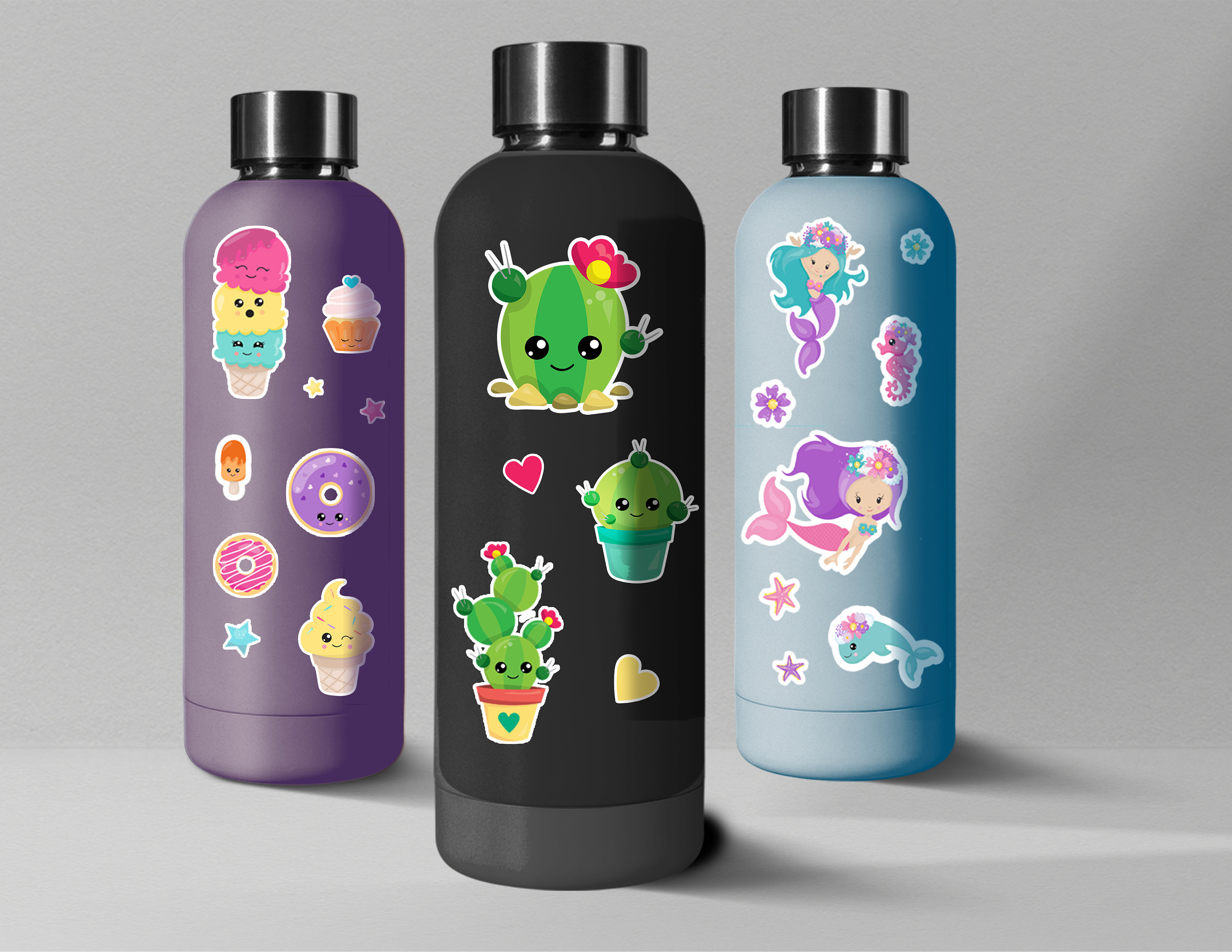 Horse Water Bottle Stickers / Vinyl Sticker for Water Bottle / - Etsy