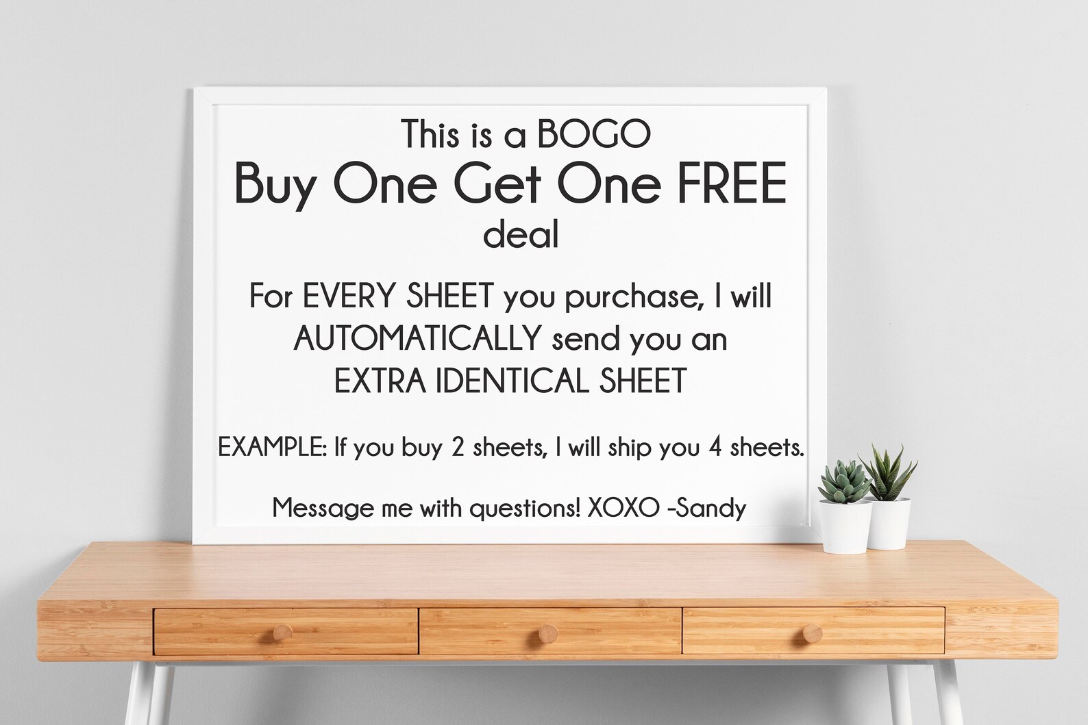 BOGO / Birthday Thank You Stickers / Birthday Stickers - Etsy