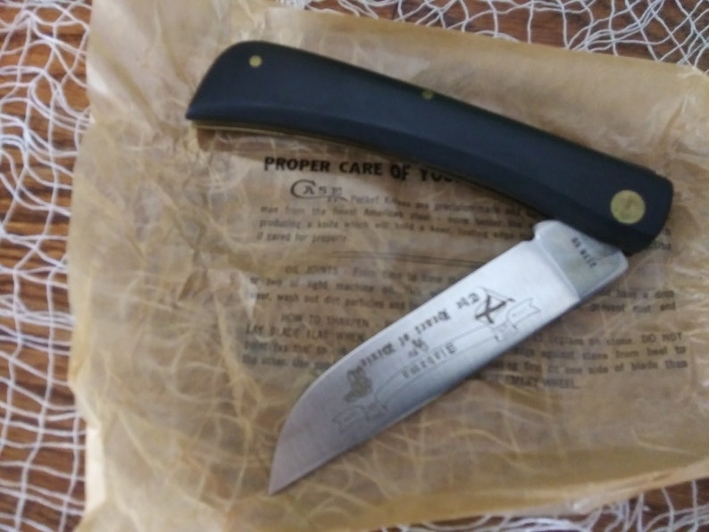 Vintage 1976 New Case Knife Sodbuster ALABAMA 1776-1976 Heart of Dixie ...