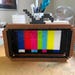 Fuse Bead Retro TV Phone Stand Pattern: DIY Perler Melty Bead Design ...