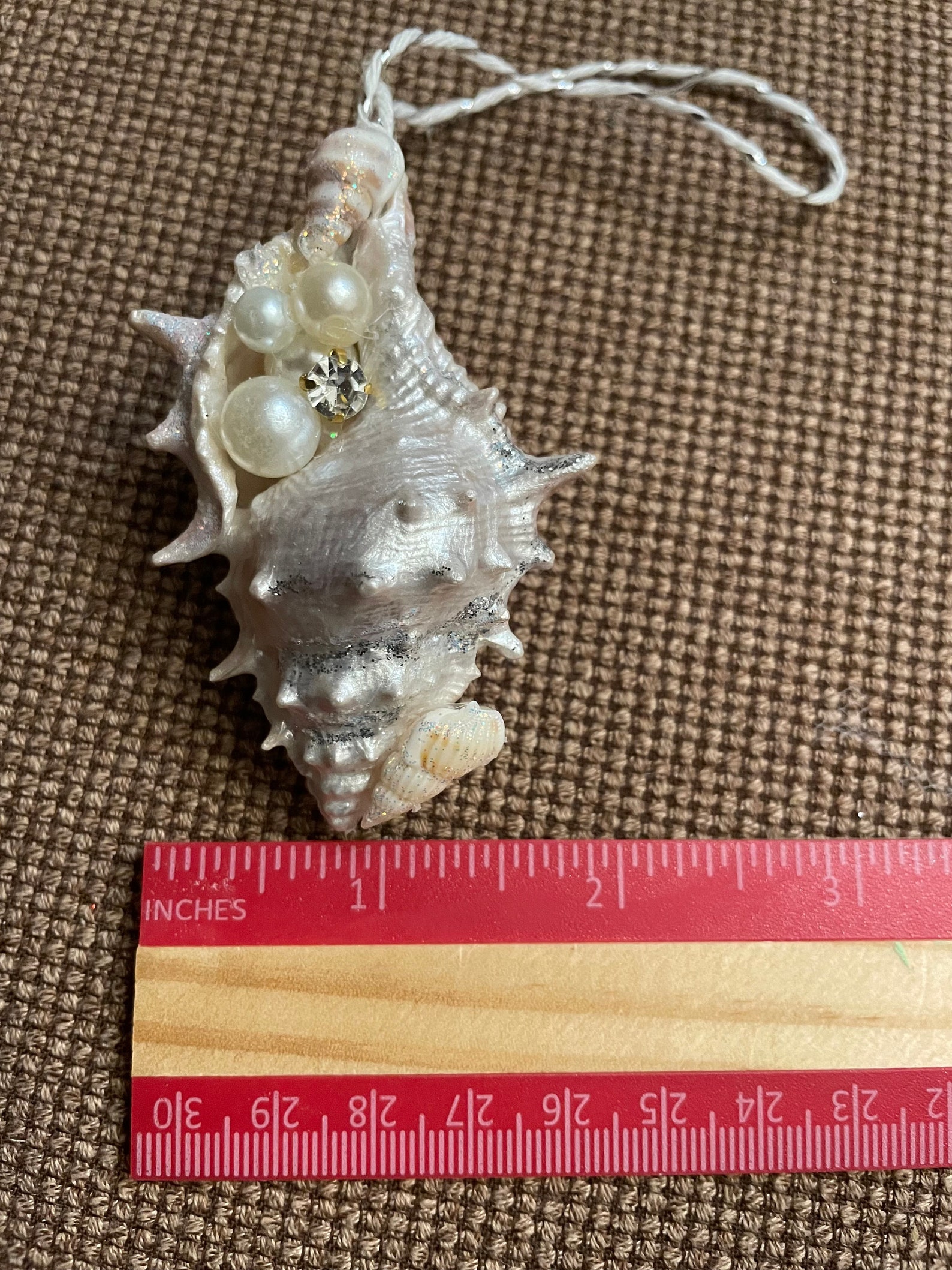 Coastal Christmas Ornament, Sea Shell Ornament, Christmas Ornament - Etsy