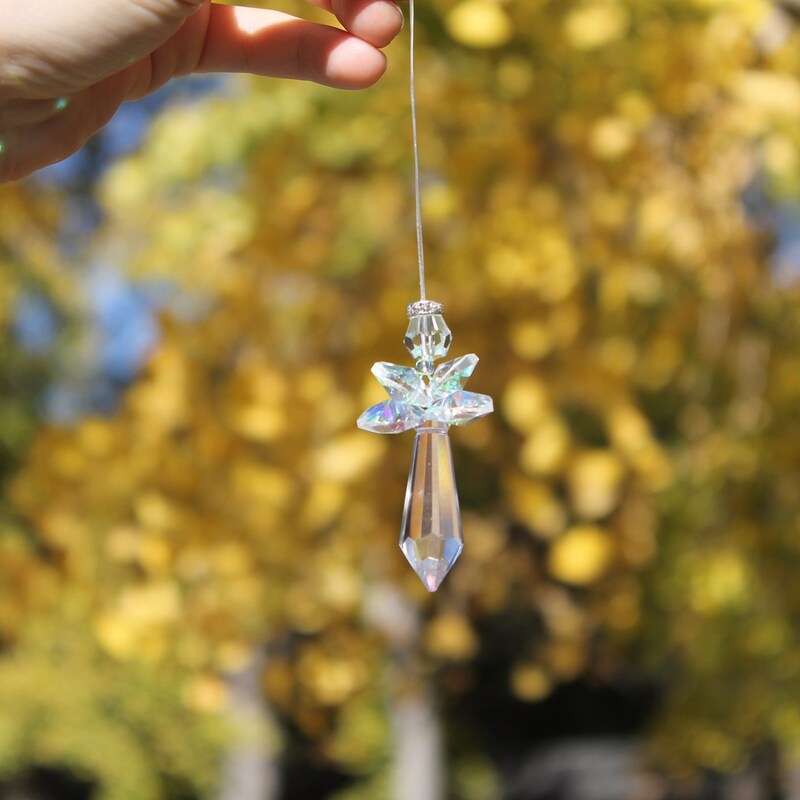 Swarovski Angel Suncatcher - Etsy