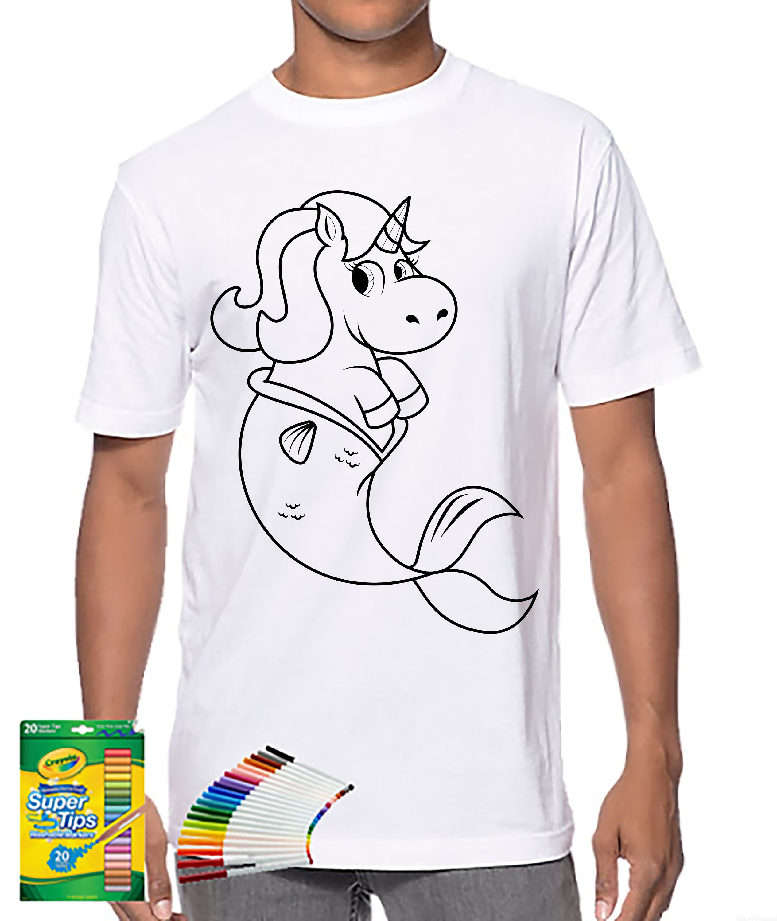 Half Unicorn Half Mermaid Svg File Etsy