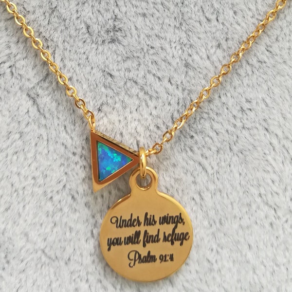 Scripture Necklace - Etsy