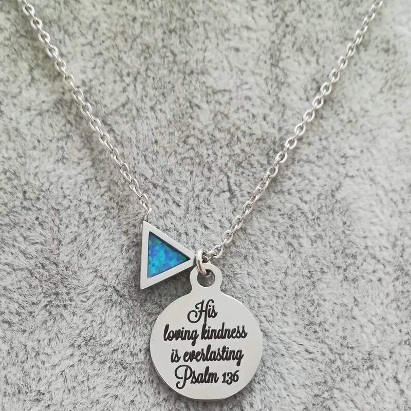 Scripture Necklace - Etsy