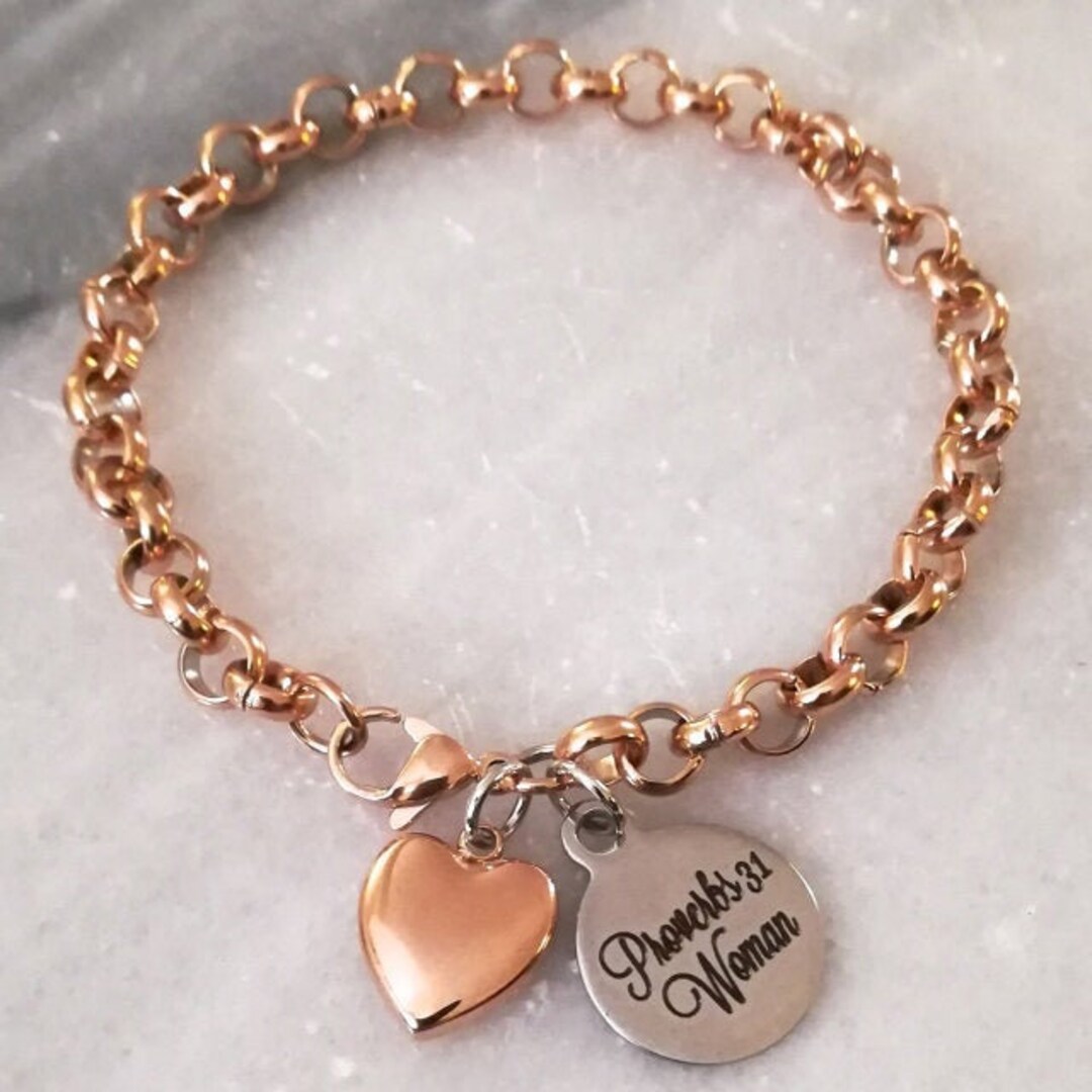 Bible Verse Bracelet, Scripture Bracelet, Christian Bracelet, Christian ...